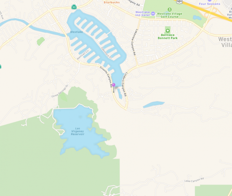 Petition Signatures Map · Put Crosswalk Flashing Lights at Triunfo ...